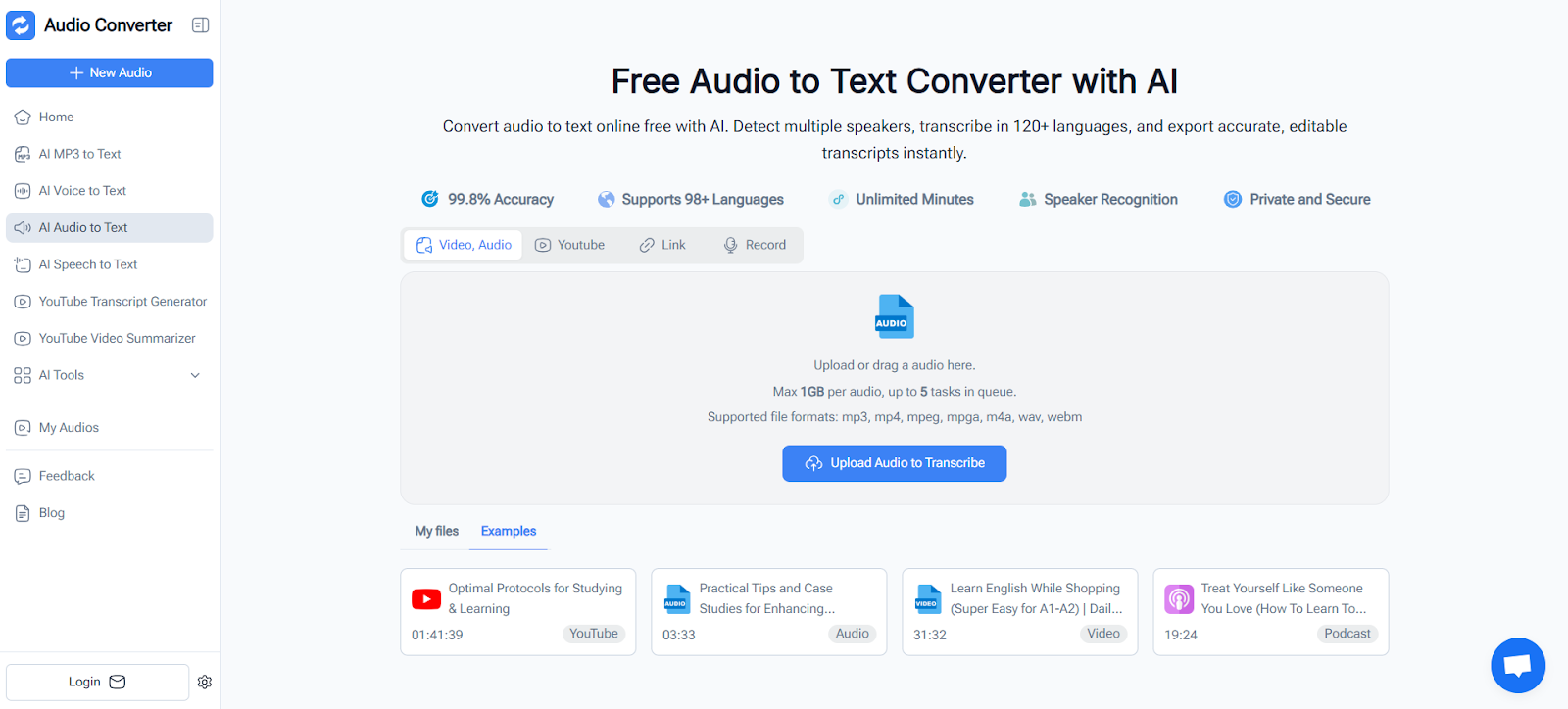 How Creative Writers Can Use Audio Converter AI’s Audio to Text ...